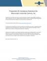 California Proposition 65 Compliance Statement - Macromatic Industrial ...